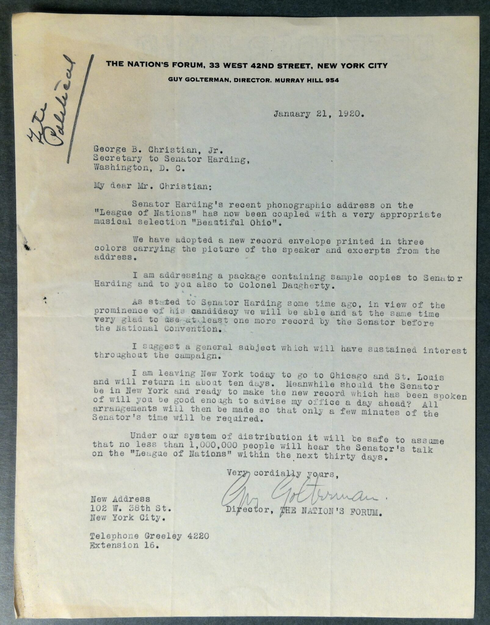 Microphones and Radios: How the Public Heard President Harding - Ohio ...