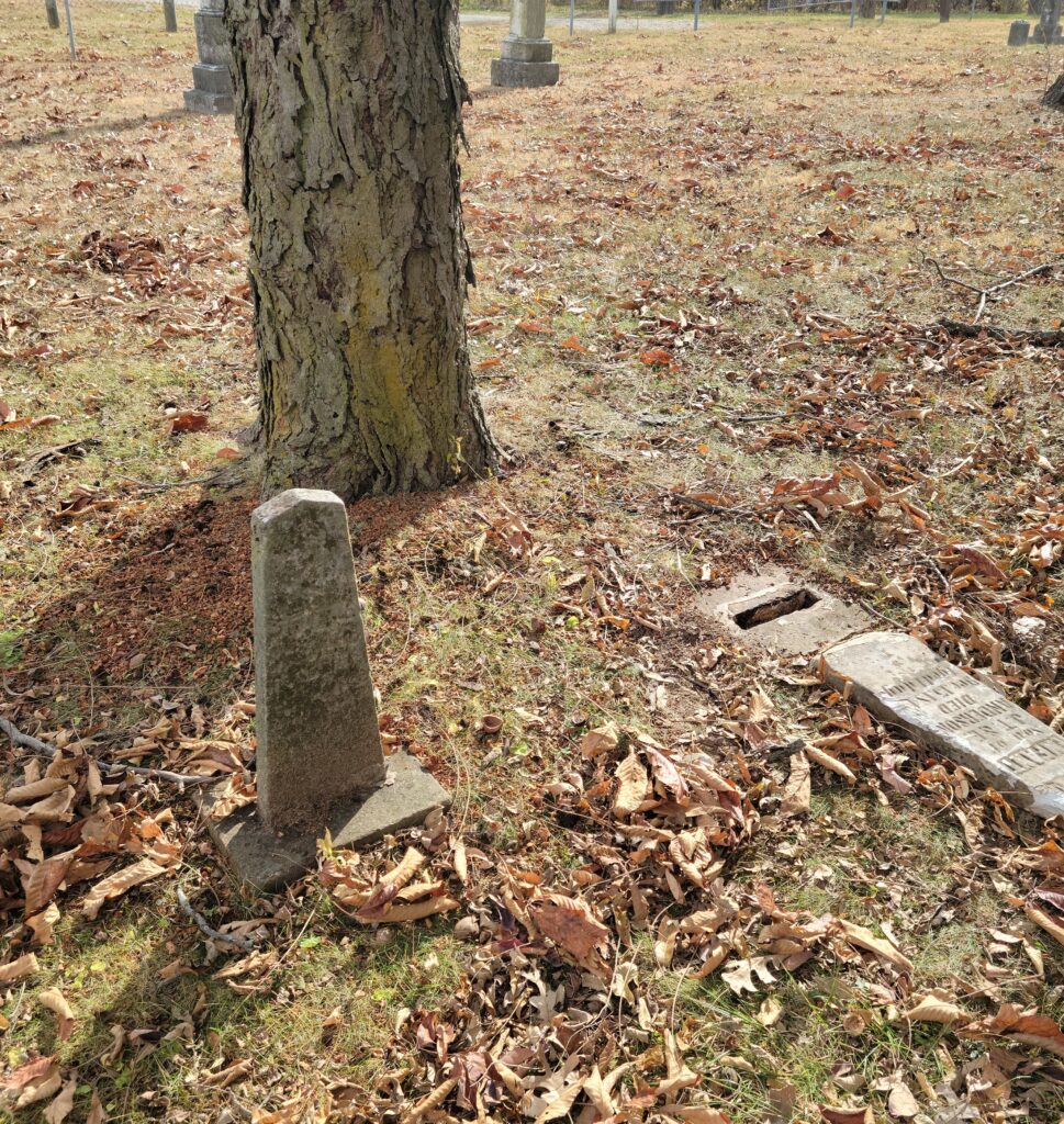 Two Gravestones Out of Place: Part 1 of 2 The Emma Kearnes Stone - Ohio ...